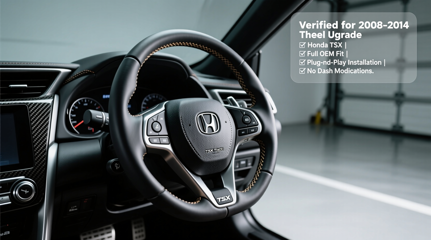 TSX Track Steering Wheel Upgrade: Verified Compatibility Guide