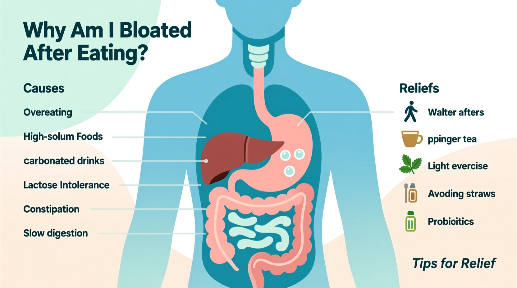 Why Am I Bloated After Eating Causes And Relief Tips