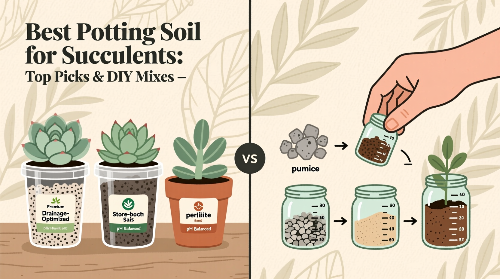 Best Potting Soil for Succulents: Top Picks & DIY Mixes