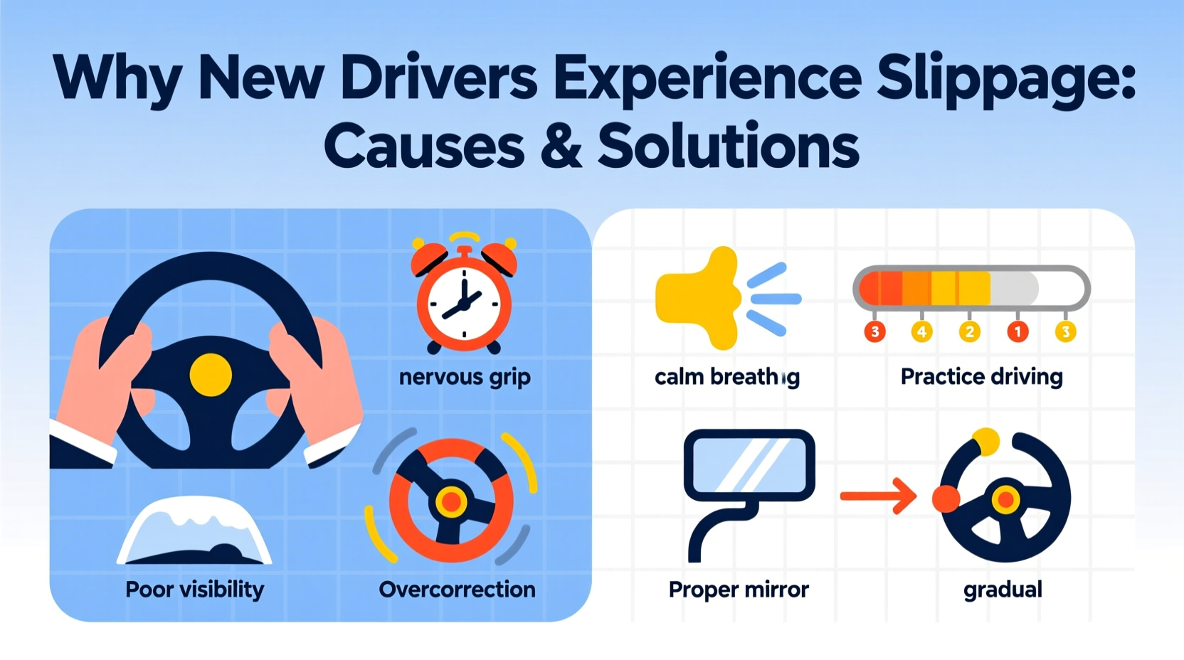 Why New Drivers Experience Slippage: Causes & Solutions