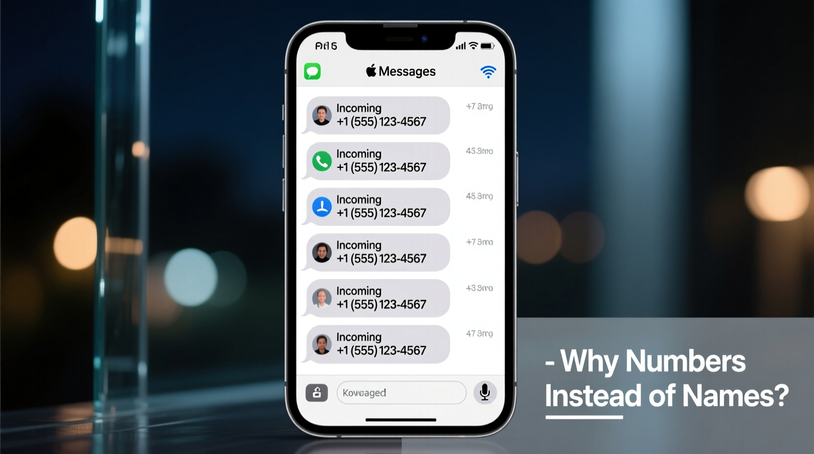 Iphone Messages Showing Numbers Instead Of Names Heres Why