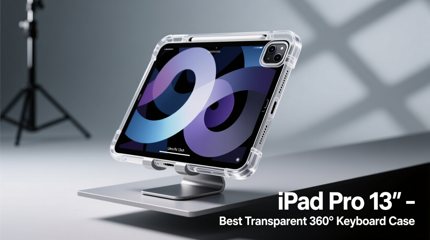 How to Choose the Best iPad 13 Pro Keyboard Case Transparent 360 Degree