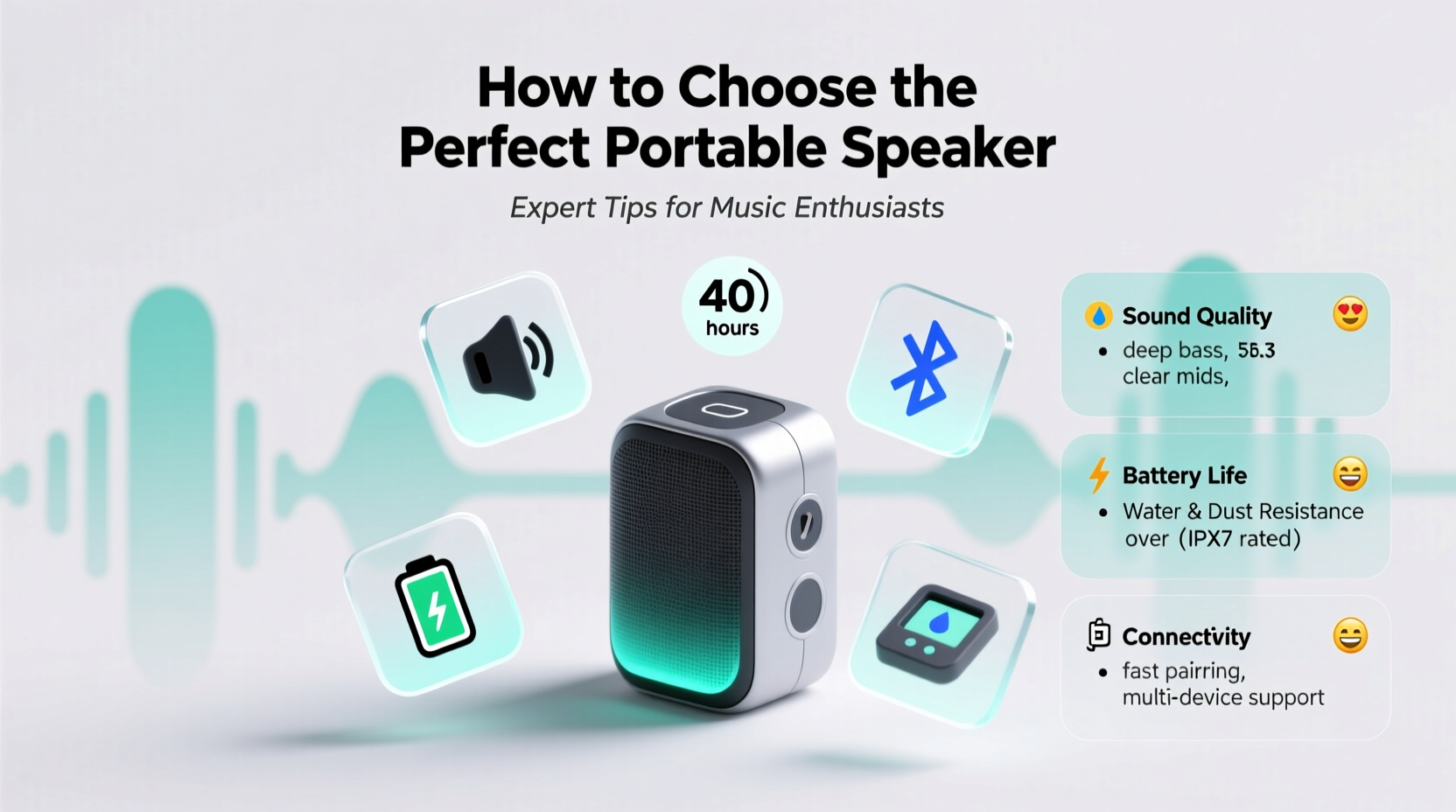 How To Choose The Perfect Portable Speaker For Music Lovers Key ...