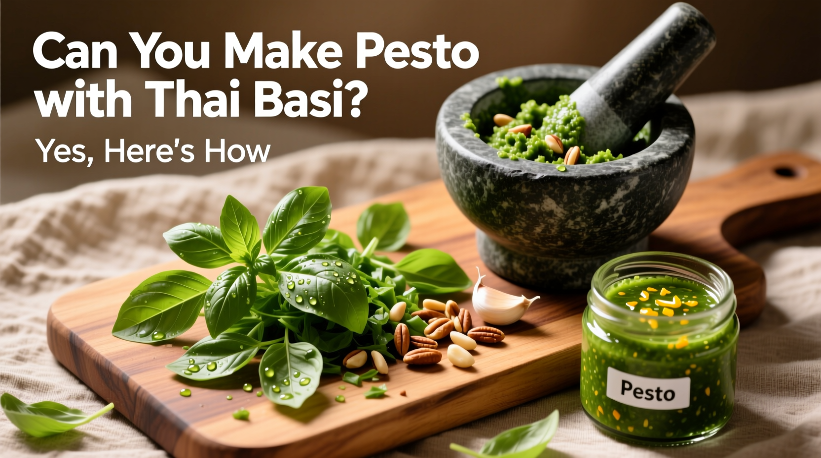 Can You Make Pesto with Thai Basil? Yes, Here's How