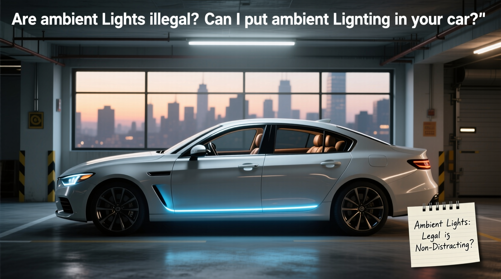 Ambient Lighting in Cars: What to Look for and How to Stay Legal