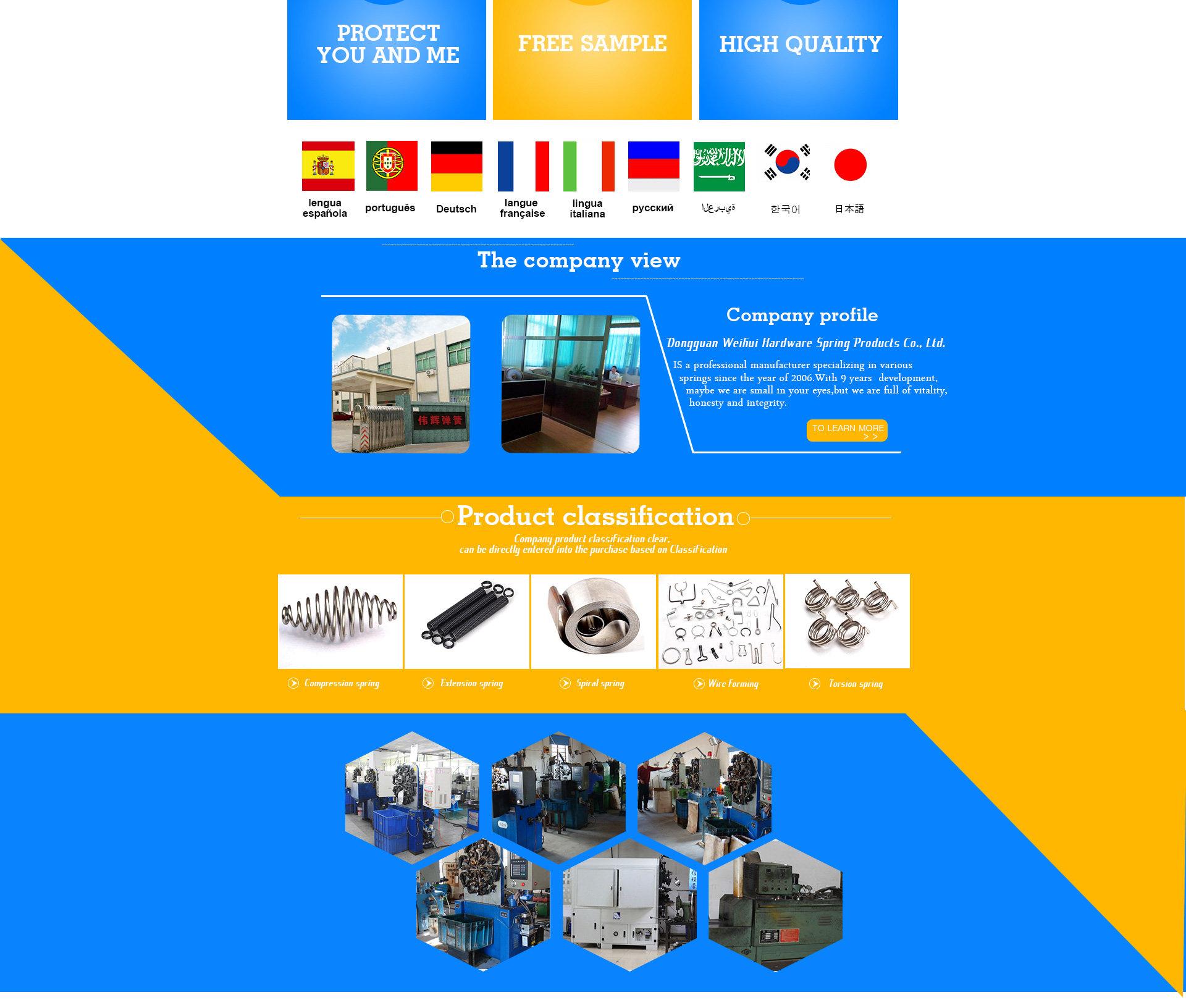 Company Overview - Dongguan Weihui Hardware Spring Products Co., Ltd.