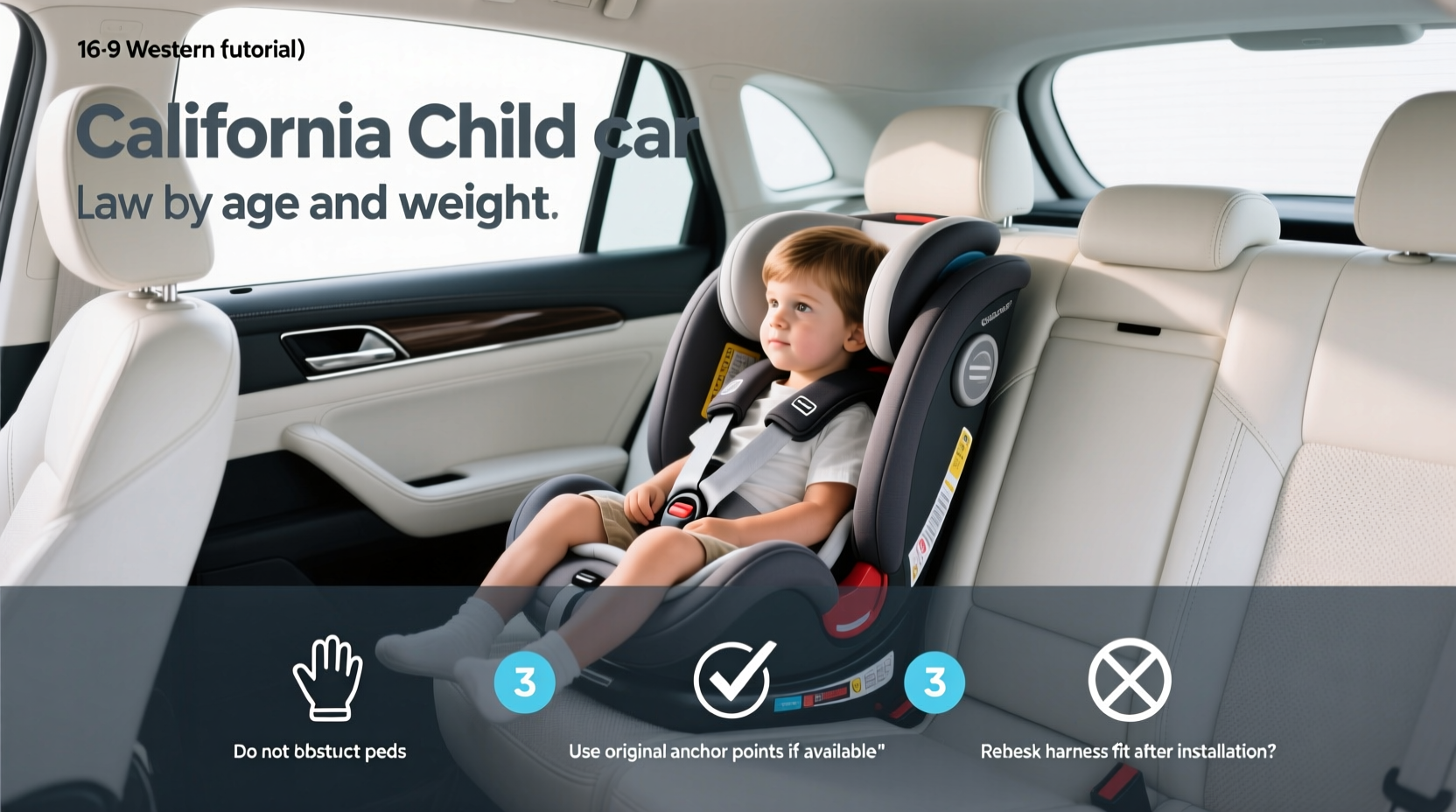 California Child Car Seat Law Age Weight Height Requirements Buying Guide
