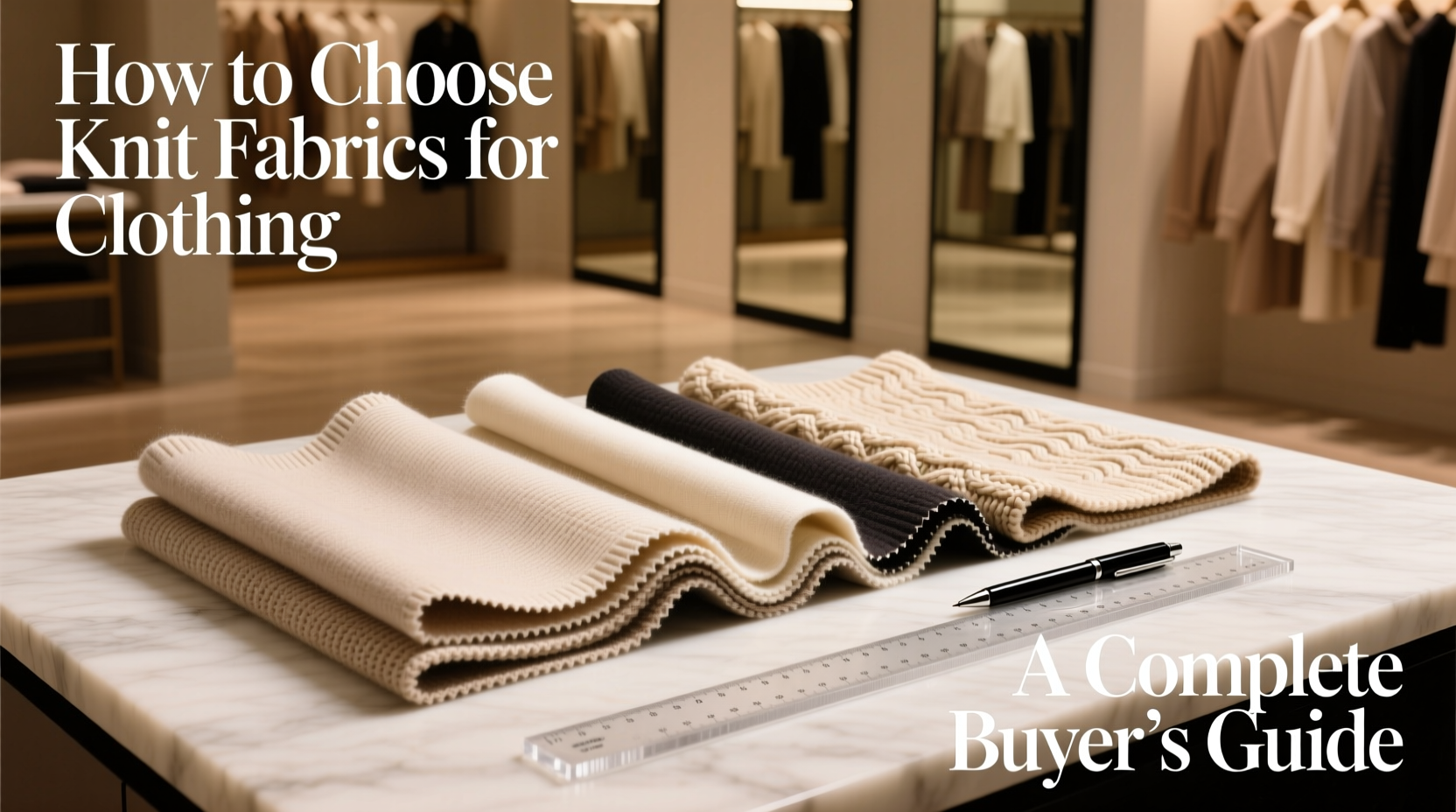 How to Choose Knit Fabrics for Clothing: A Complete Buyer's Guide