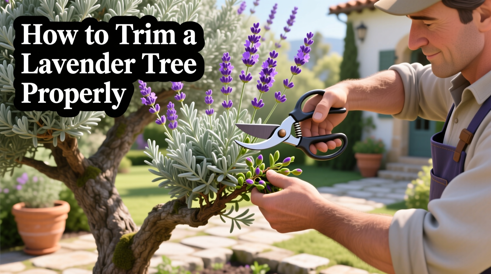 How to Trim a Lavender Tree Properly