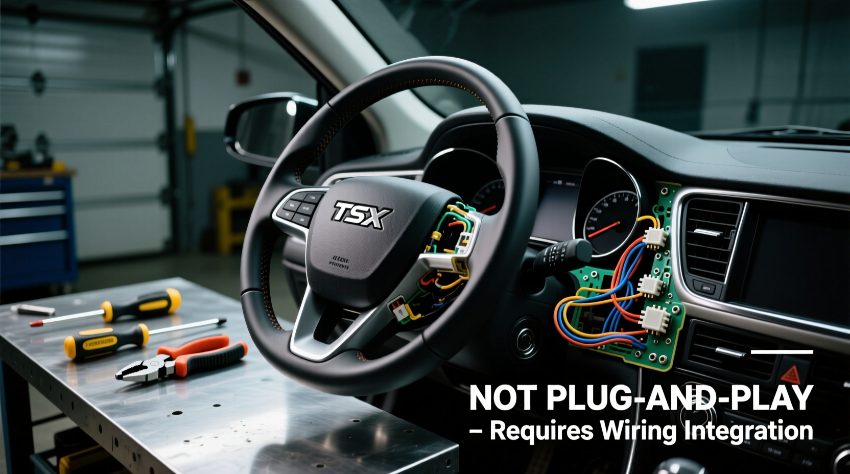 TSX Heated Steering Wheel Install: Not Plug-and-Play