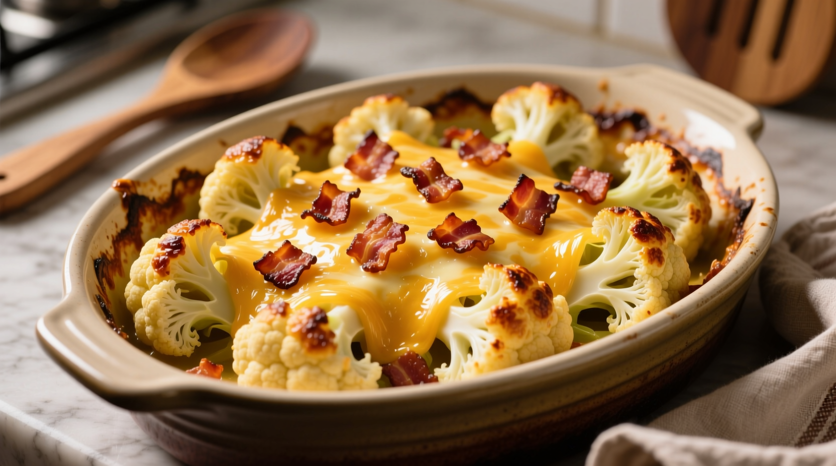 Crispy Baked Cauliflower Recipe: Simple Healthy Side