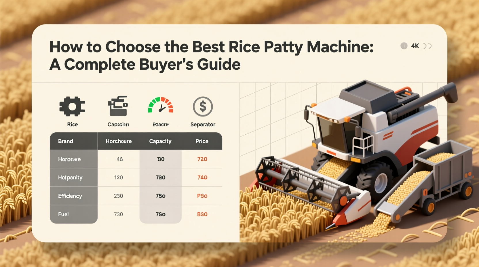 How to Choose the Best Rice Paddy Machine: A Complete Buyer's Guide