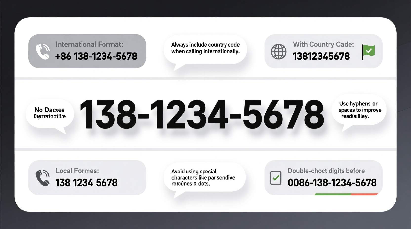 How To Write A Cell Phone Number Correctly Clear Formats And Practical ...