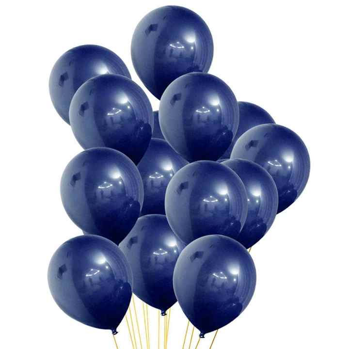 Wholesale 100 Pcs Dark Blue Balloons for Party Decorations