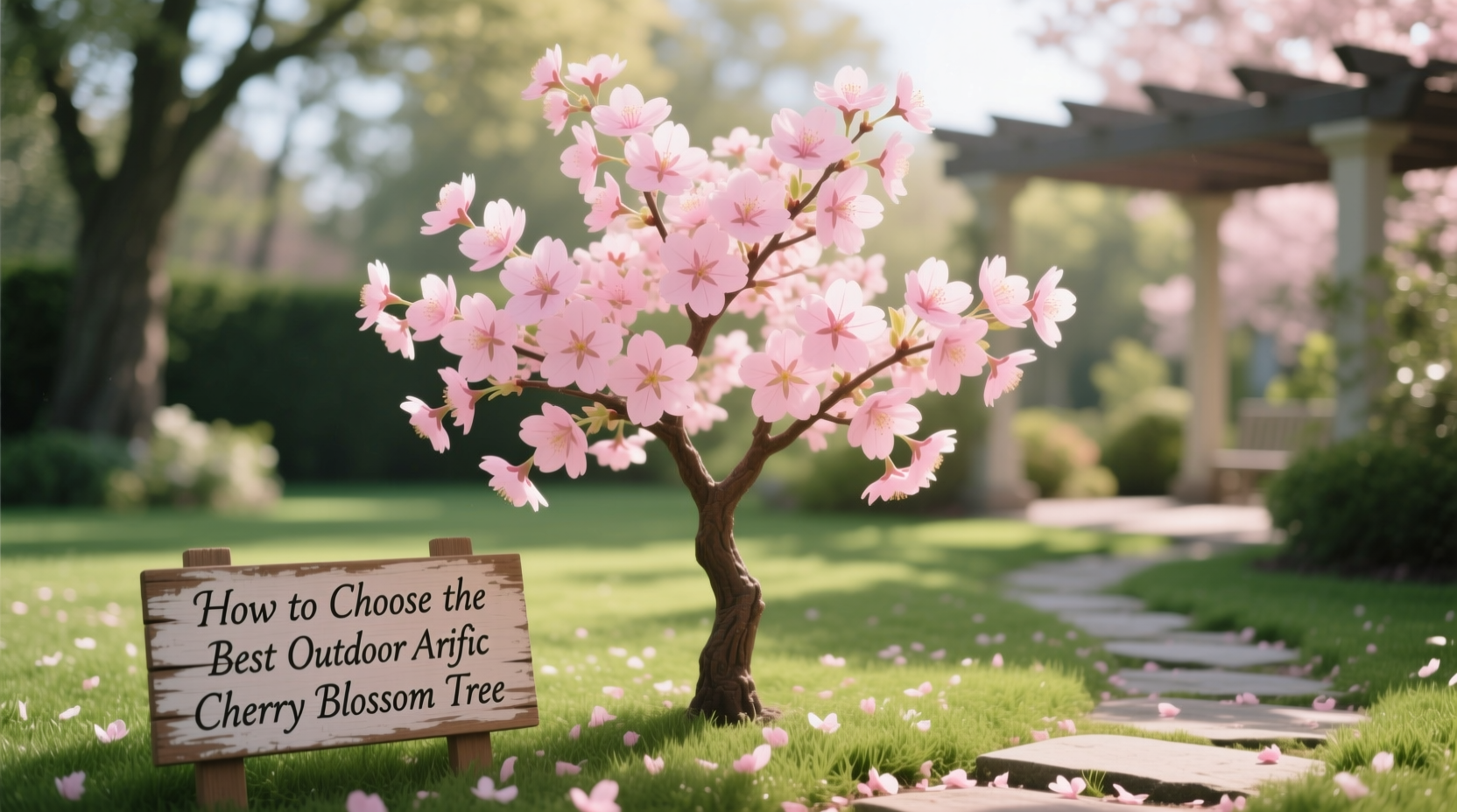 How to Choose the Best Outdoor Artificial Cherry Blossom Tree