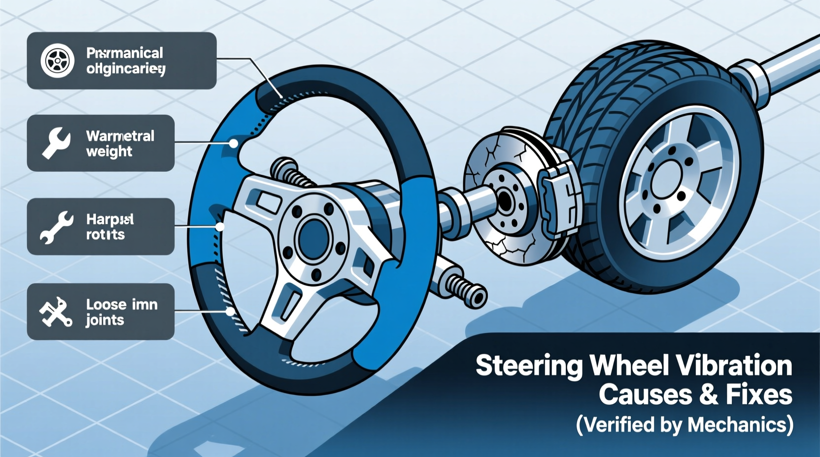 Steering Wheel Vibration Causes & Fixes (Verified by Mechanics)