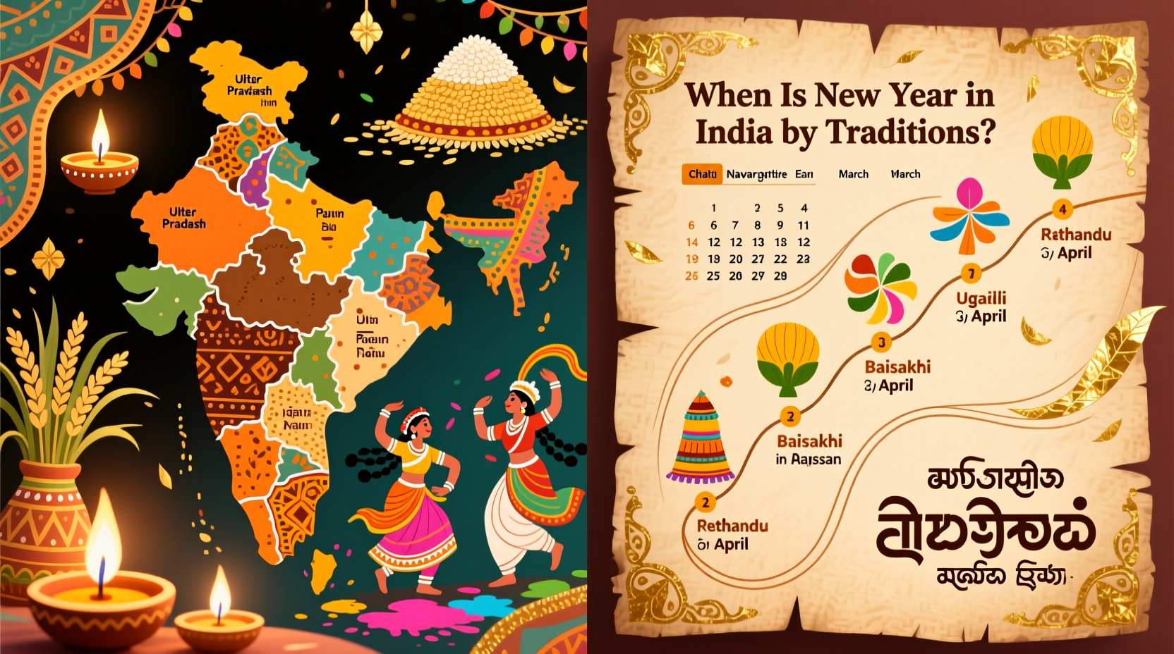 When Is New Year in India by Traditions?