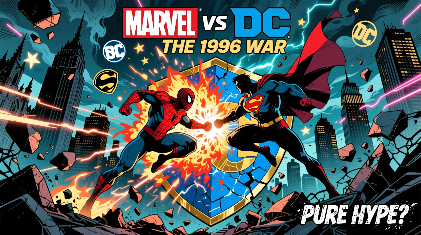 Marvel Vs Dc In 96 Was The Crossover Event Any Good Or Just Pure Hype