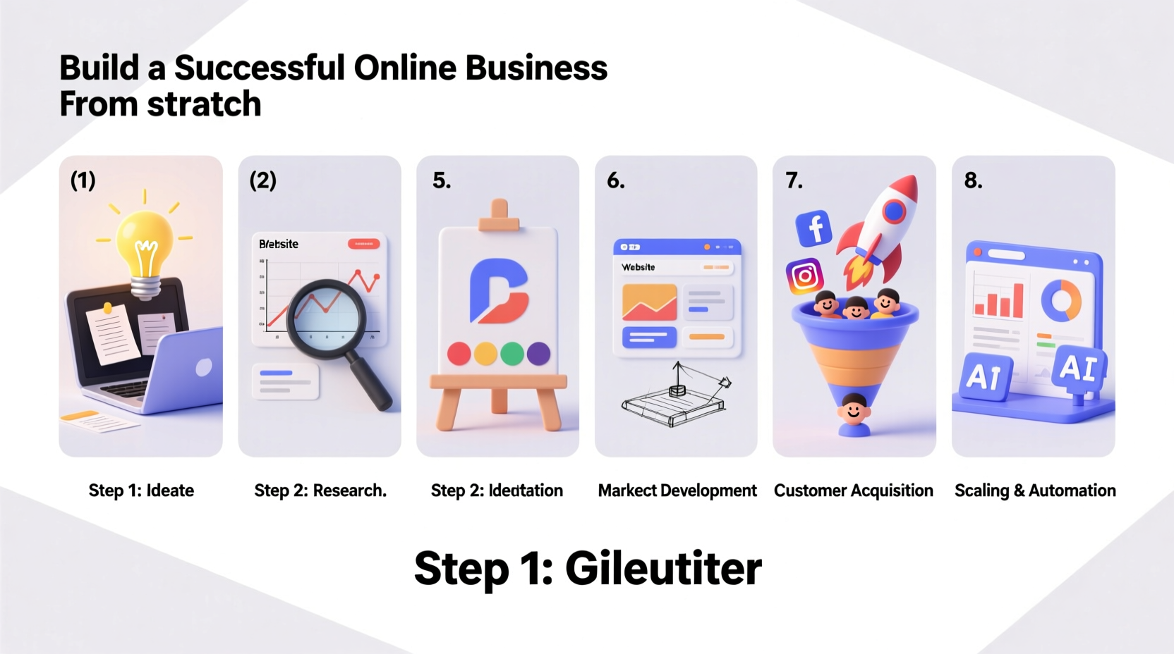 Step By Step Guide How To Create A Successful Online Business From Scratch