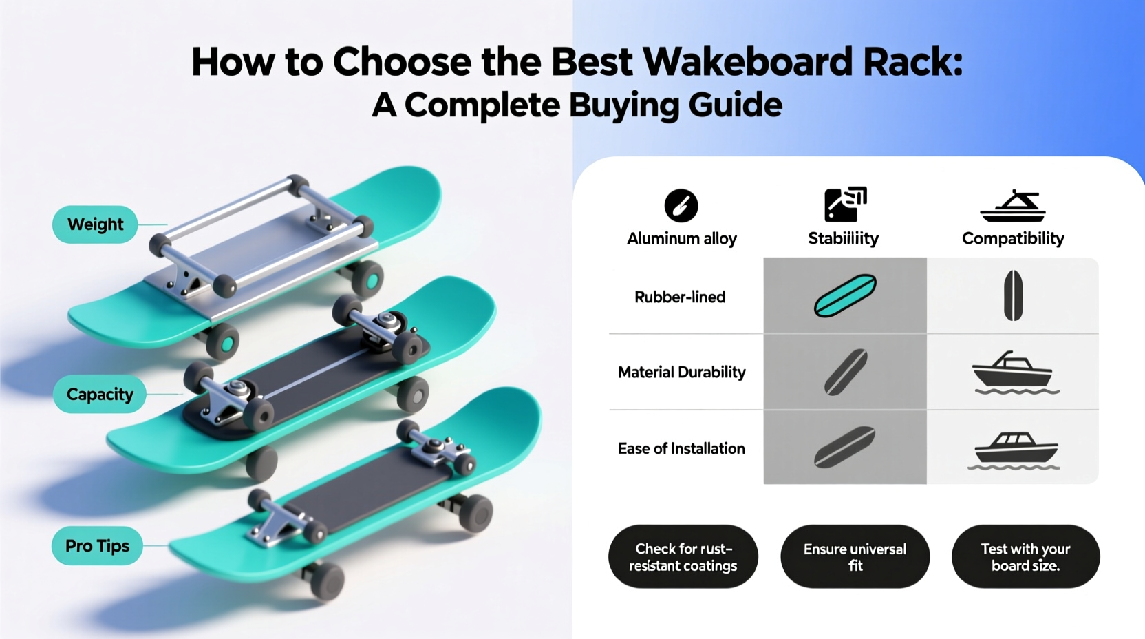 How to Choose the Best Wakeboard Rack: A Complete Buying Guide