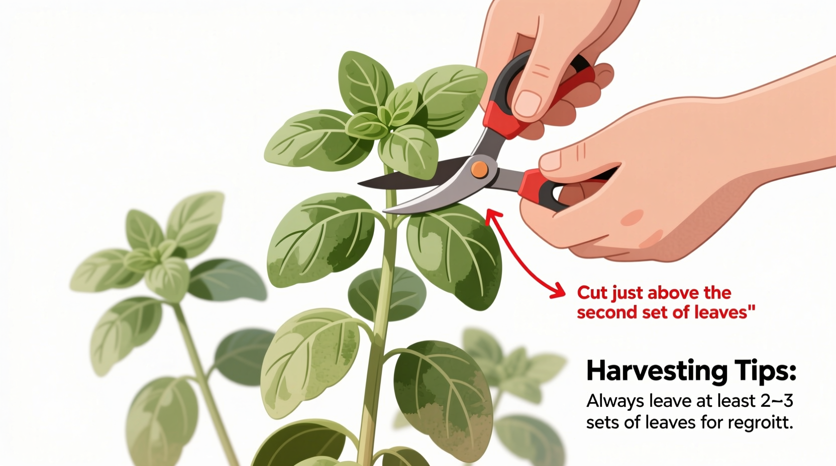 How to Harvest Basil Without Killing the Plant