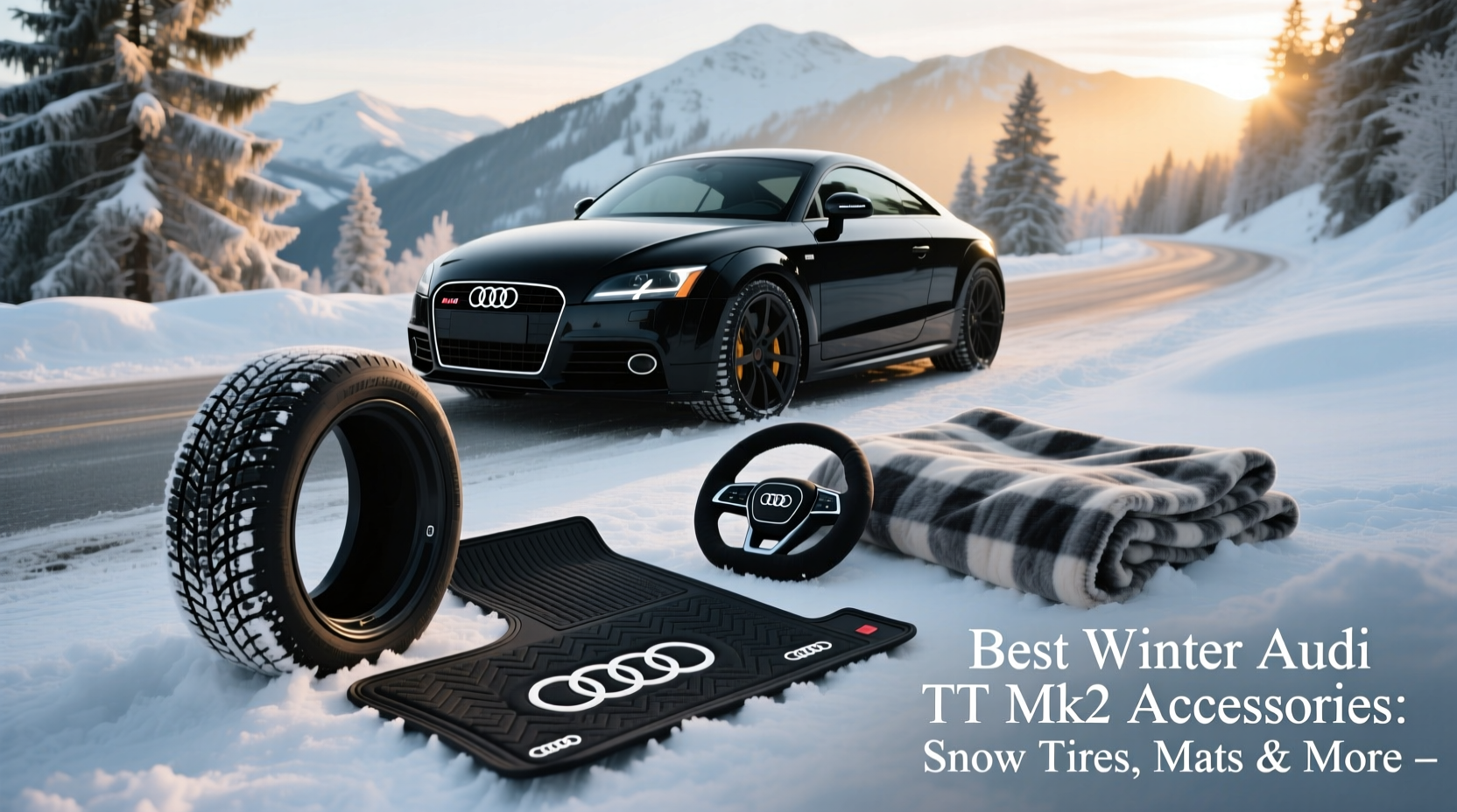 Best Winter Audi TT Mk2 Accessories: Snow Tires, Mats & More