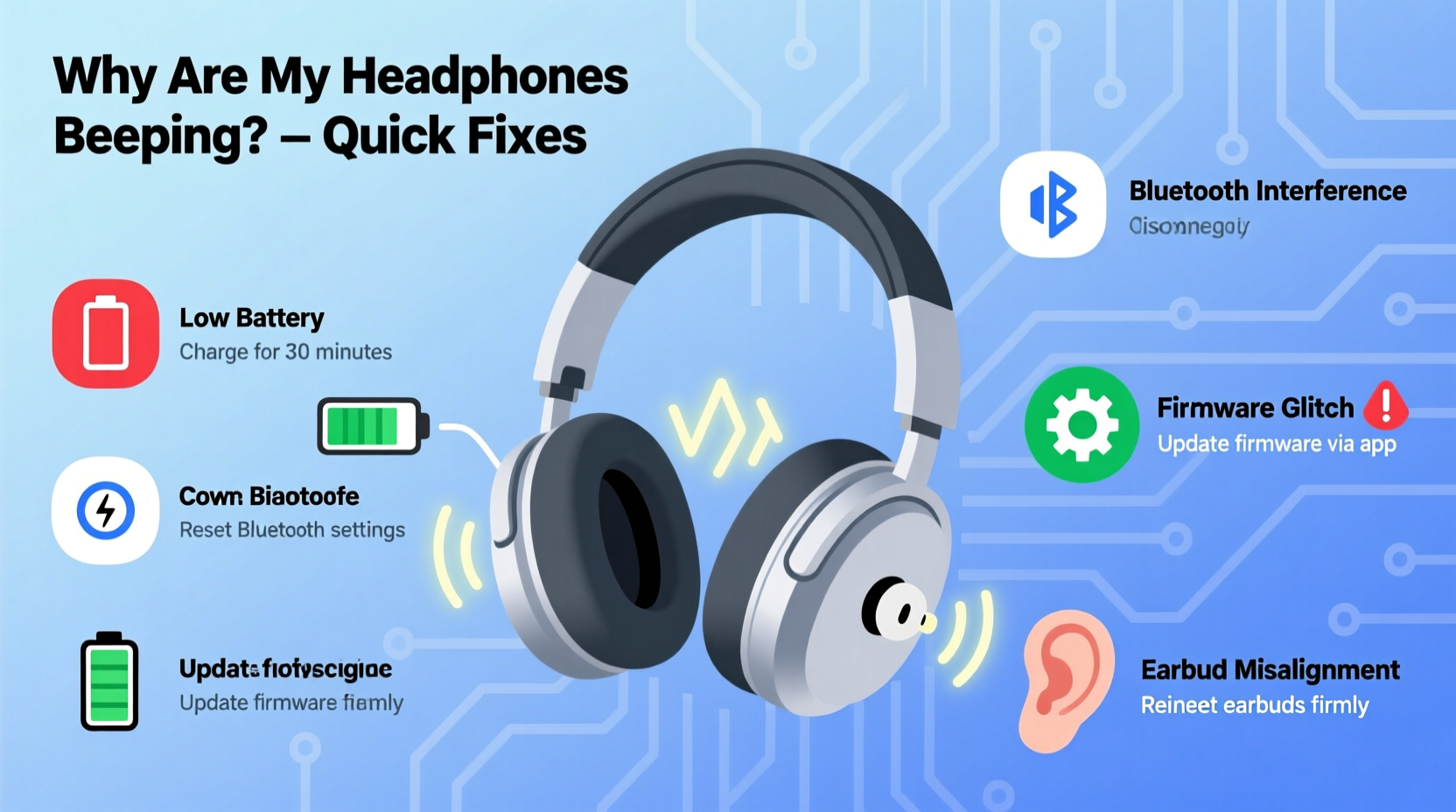 Headphones Beeping Reasons Troubleshooting Tips