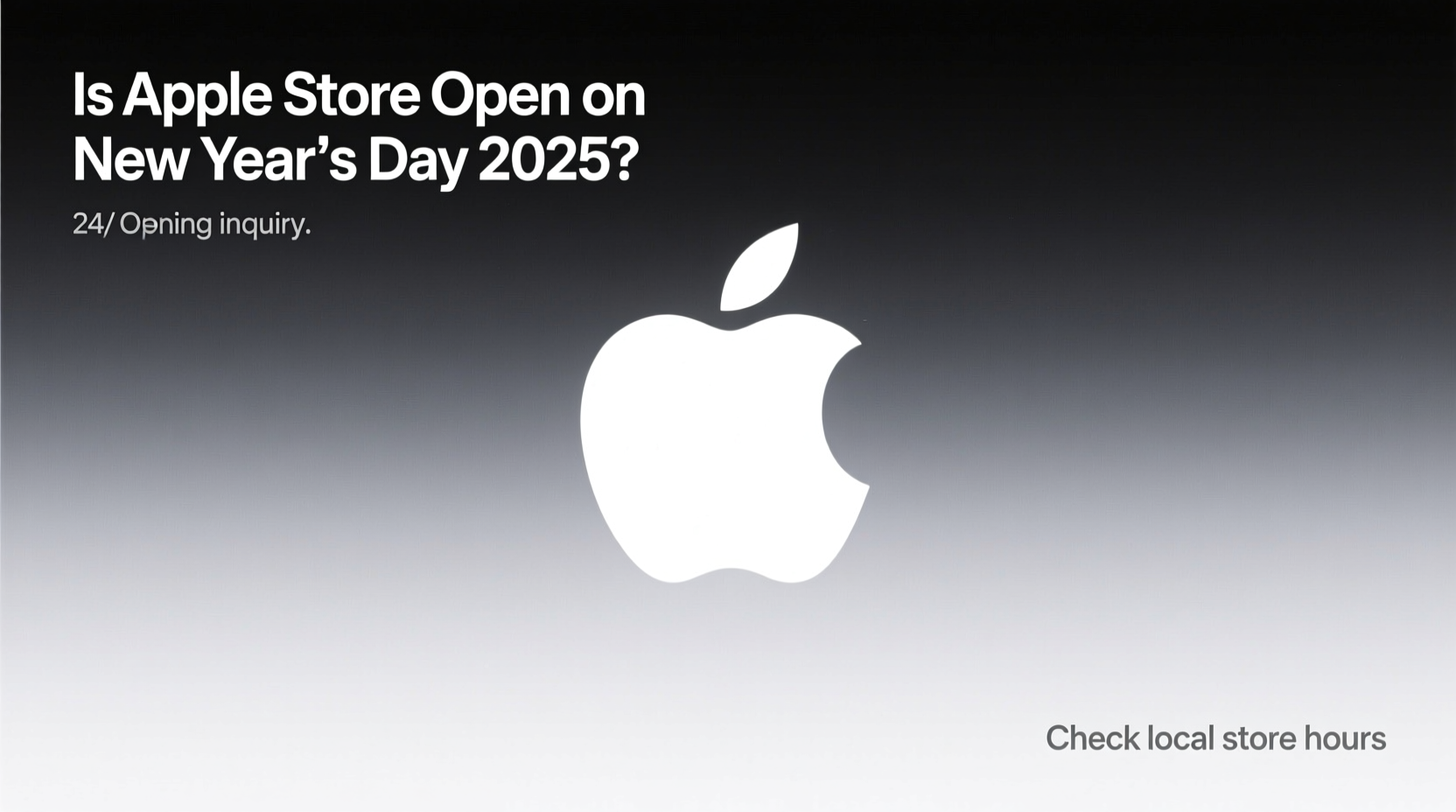 Is Apple Store Open on New Year's Day 2025?