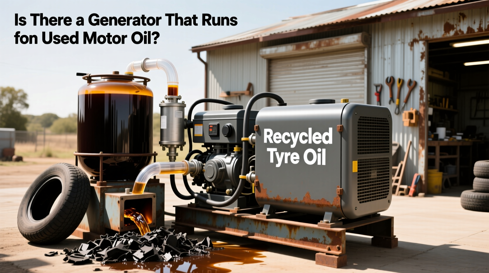 Generator with Tyre Oil: Can It Run on Used Motor Oil? Buying Guide