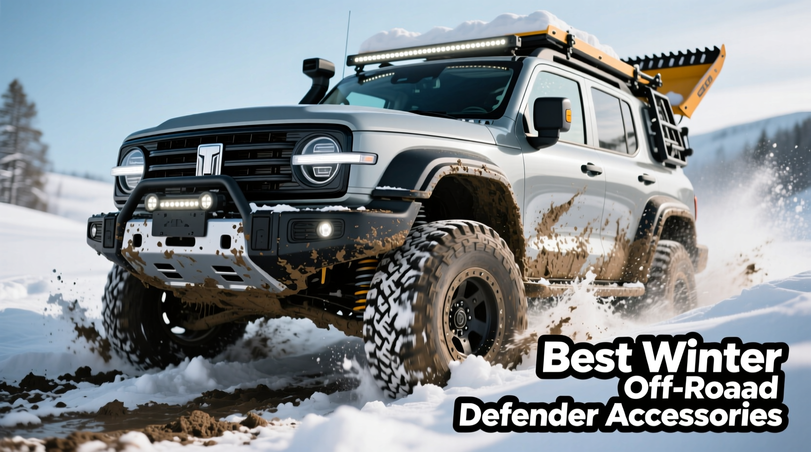 Best Winter Off-Road Defender Accessories for Snow & Mud