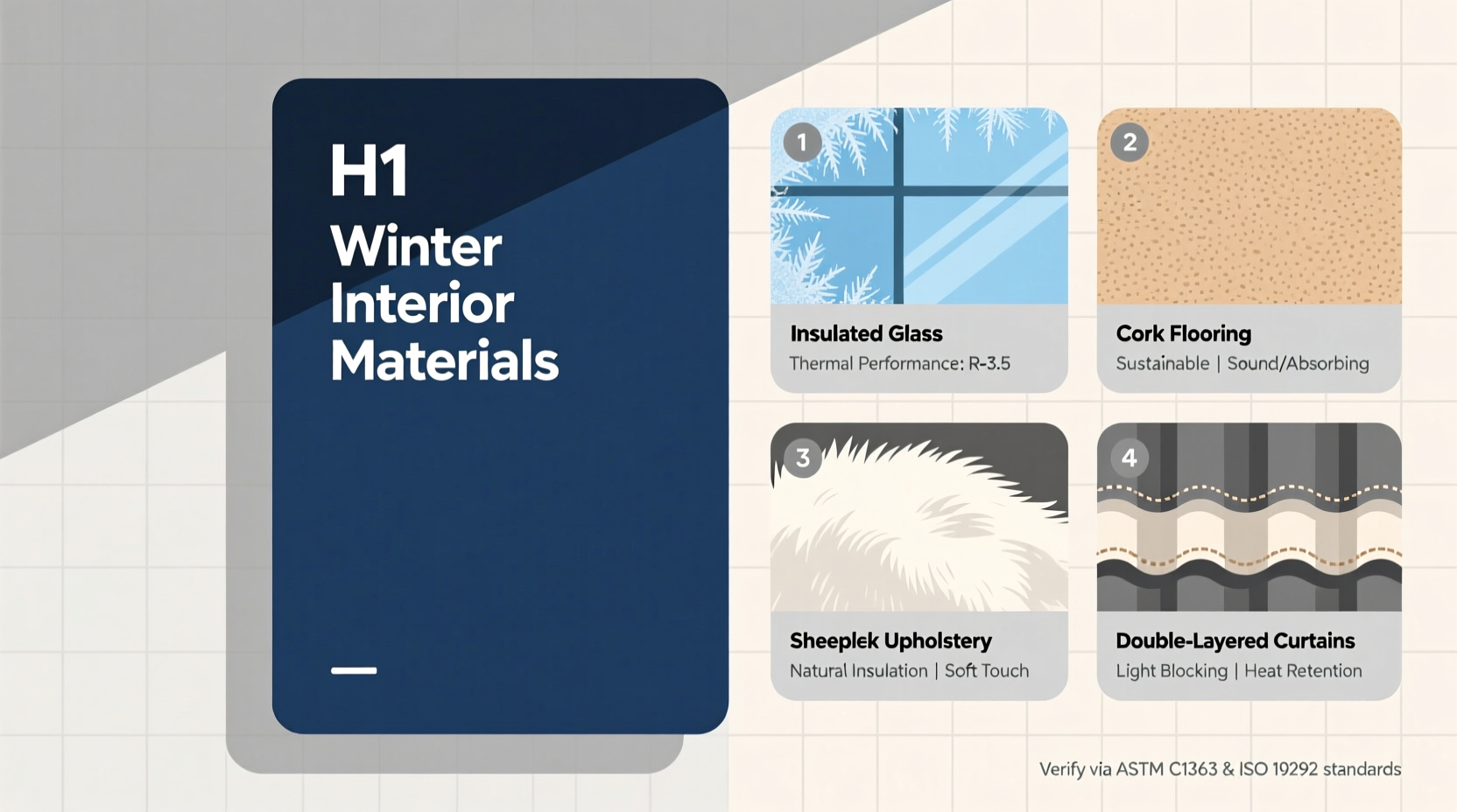 H1 Winter Interior Materials: What They Are & How to Verify Them