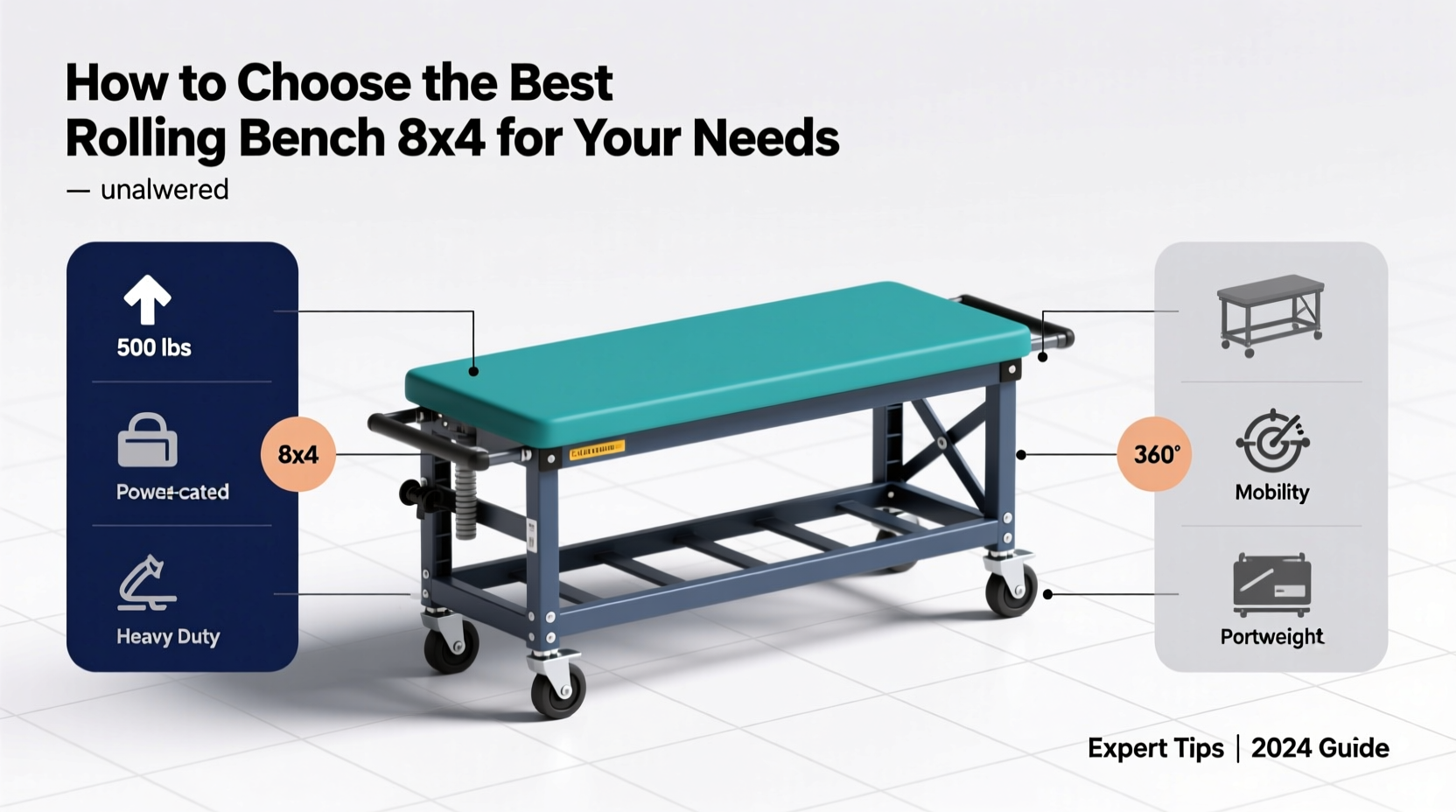 How to Choose the Best Rolling Bench 8x4 for Your Needs