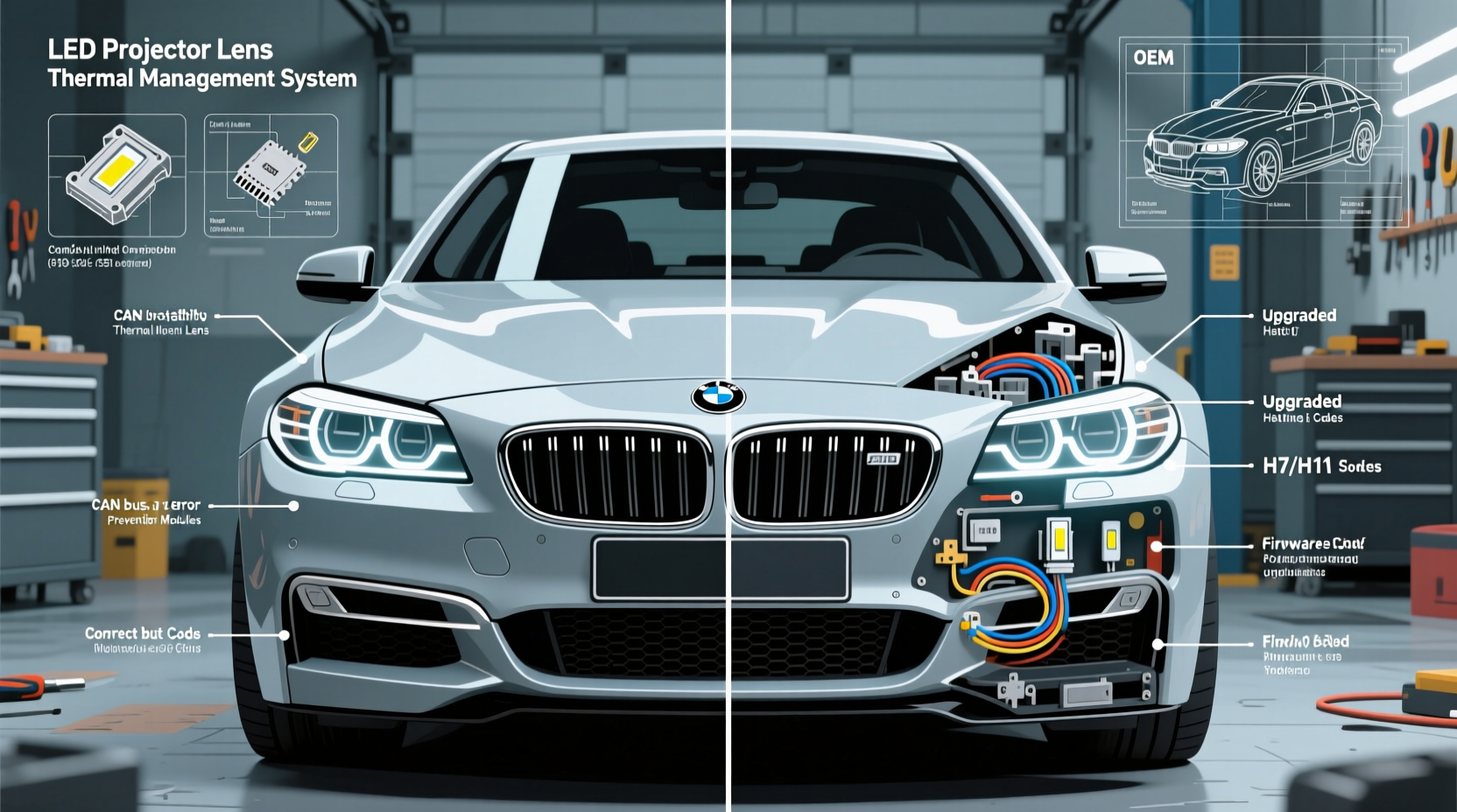 F10 535i LED Headlight Retrofit: Complete Guide & Compatibility