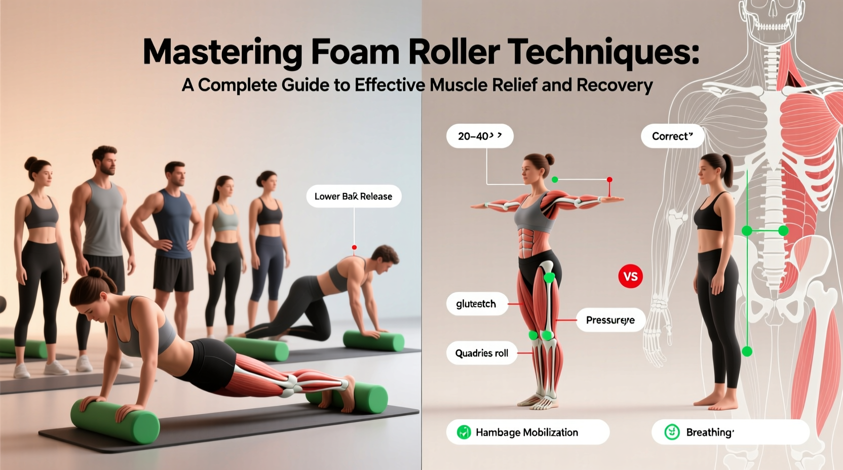 Mastering Foam Roller Techniques A Complete Guide To Effective Muscle ...