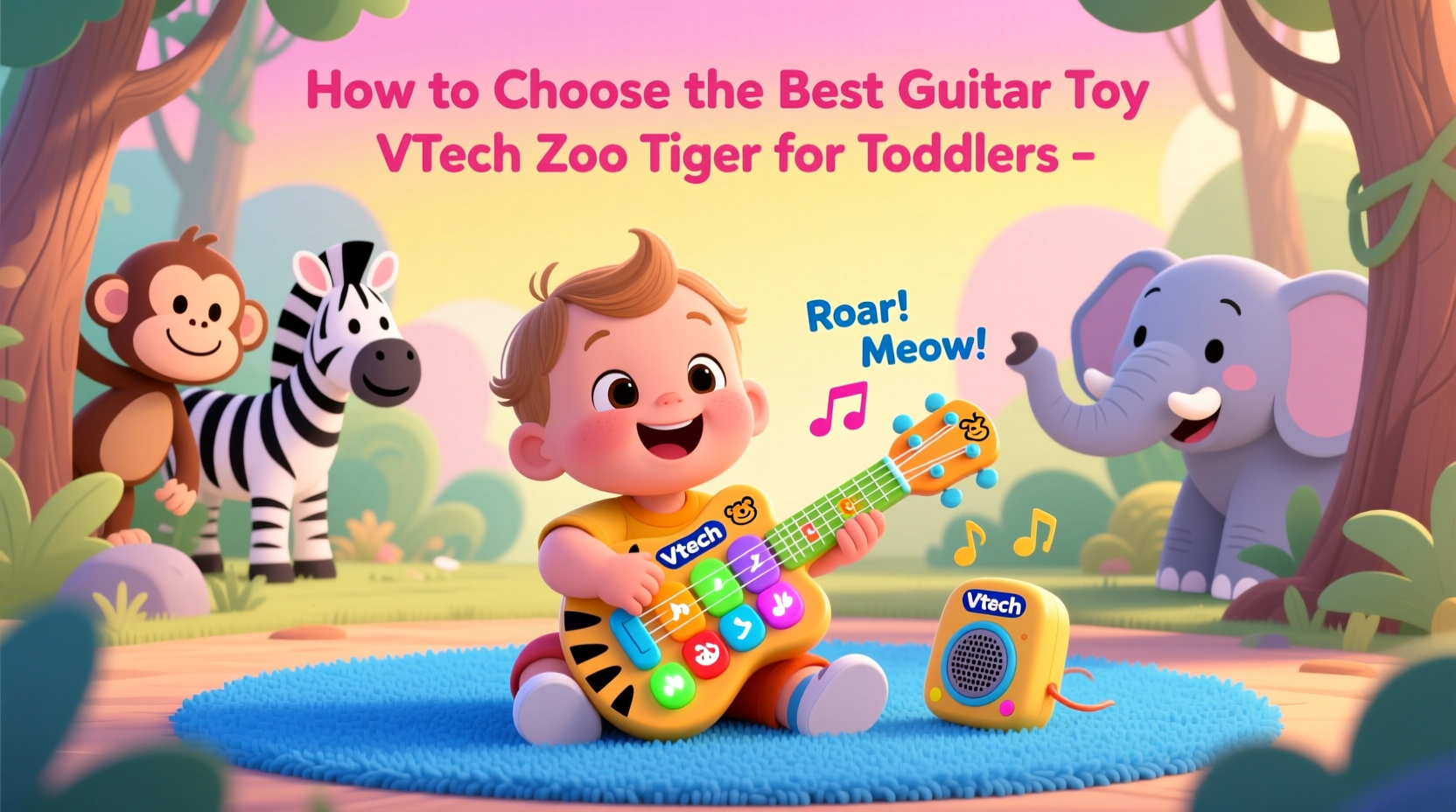 How to Choose the Best Guitar Toy VTech Zoo Tiger for Toddlers