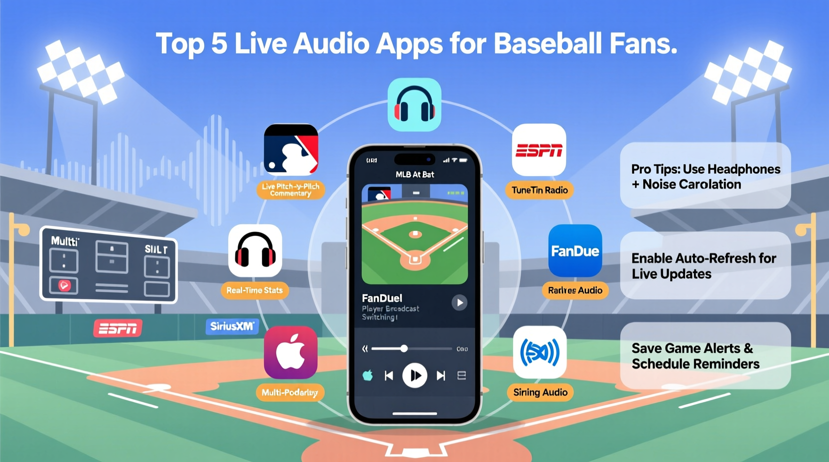 Ultimate Guide To Listening To Baseball Games On Your Phone Best Apps ...