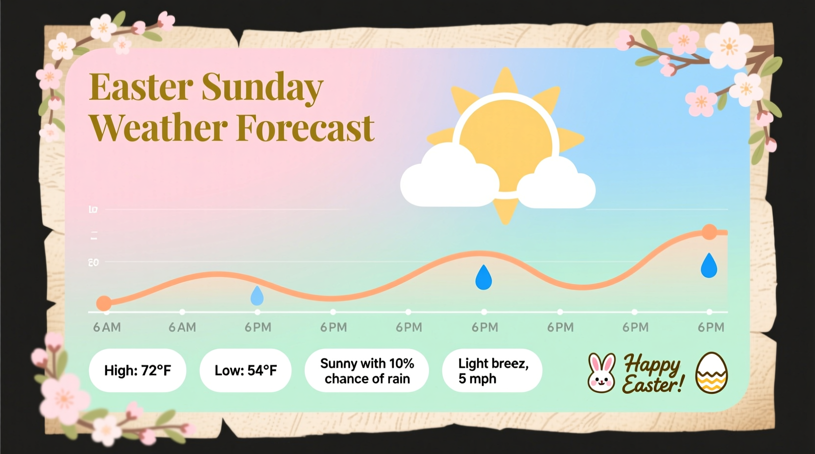 Easter Sunday Weather Forecast and Trends