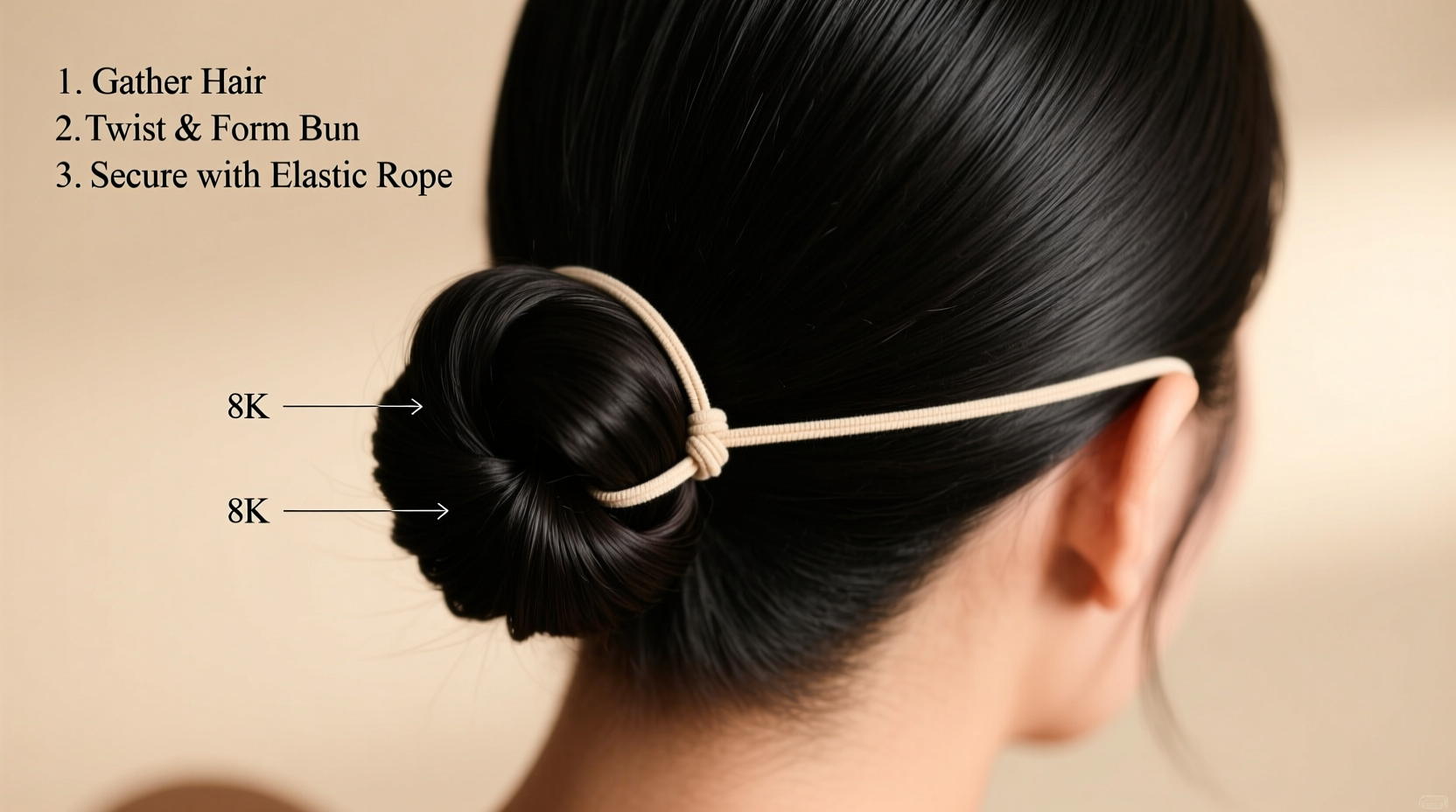Step By Step Guide To Creating A Secure And Stylish Bun Using An ...