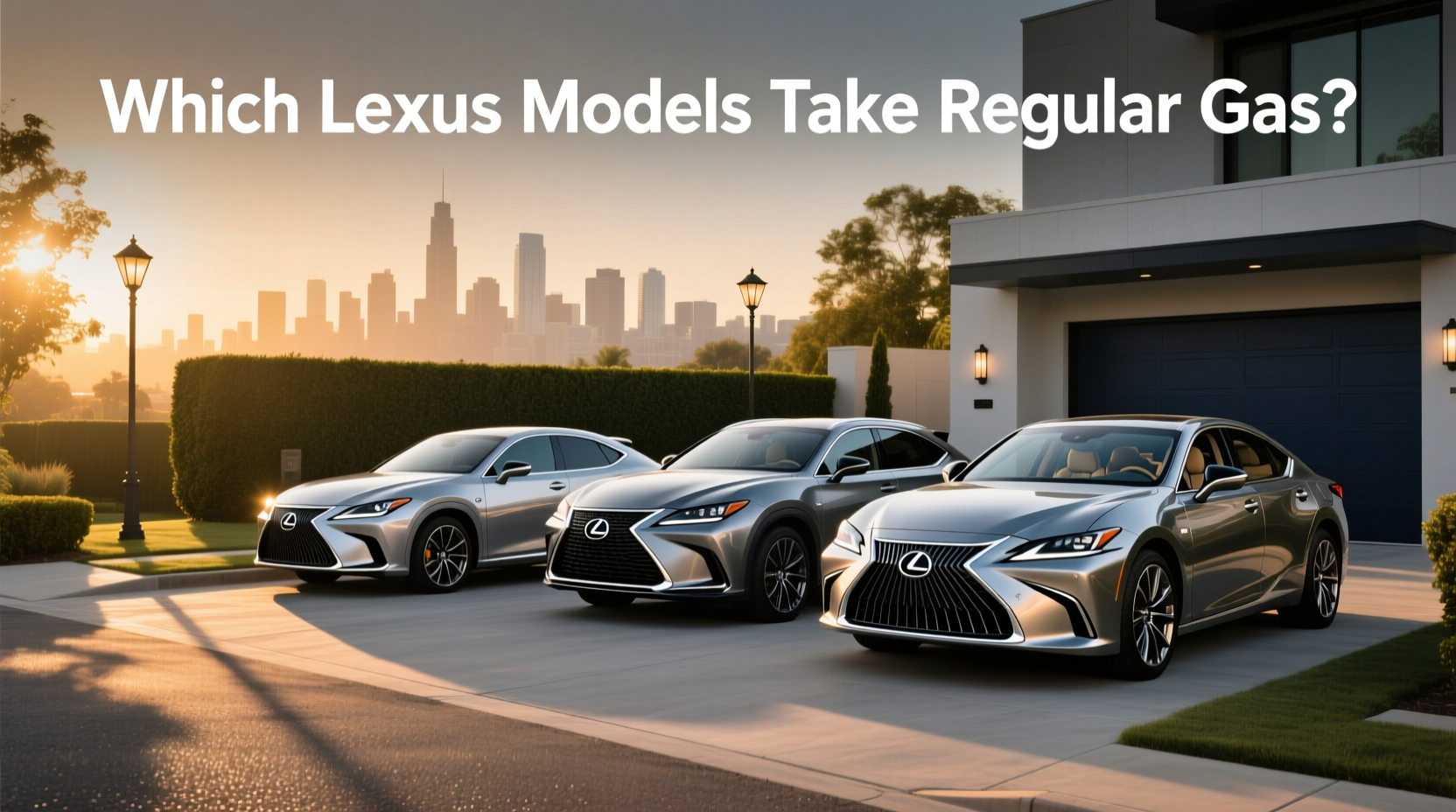 Which Lexus Models Take Regular Gas? A Practical Guide