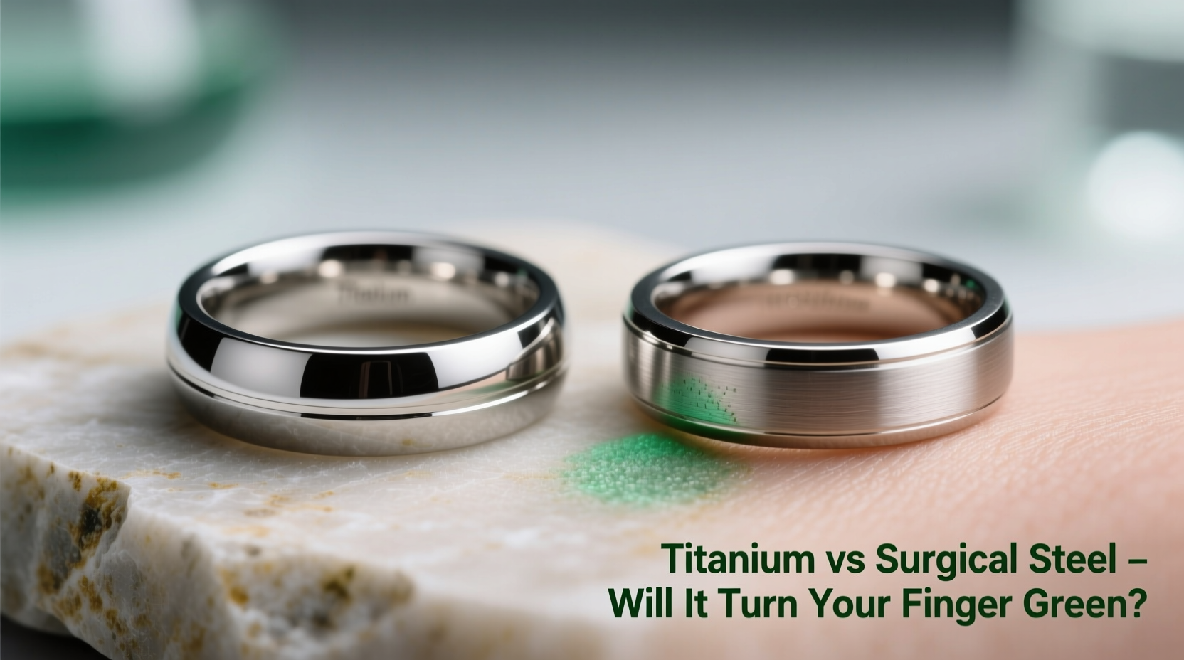 Titanium Vs Surgical Steel Rings Will It Turn My Finger Green Or Is It ...
