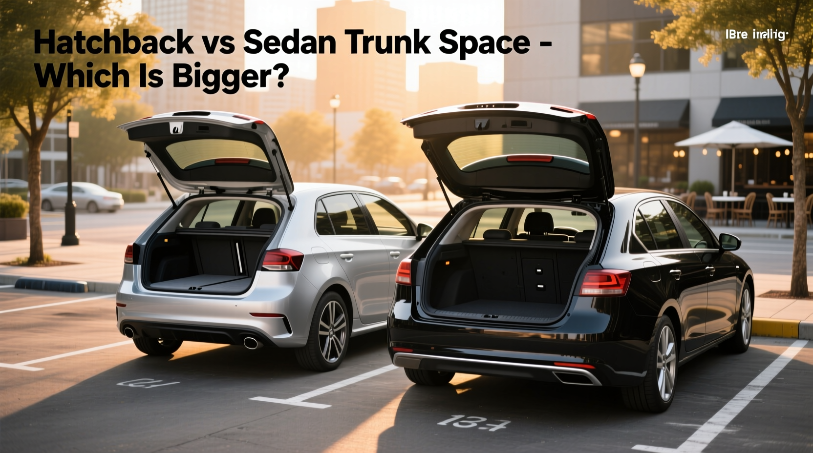 Hatchback vs Sedan Trunk Space Guide