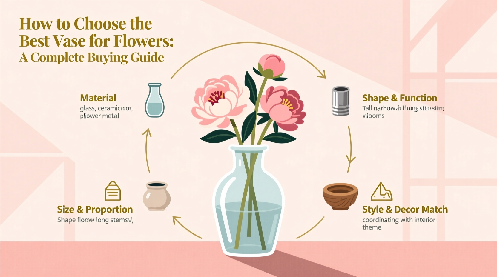 How to Choose the Best Vase for Flowers: A Complete Buying Guide