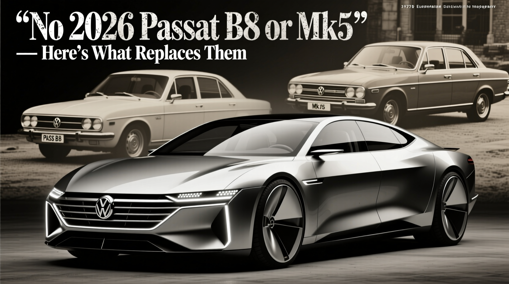 No 2026 Passat B8 or Mk5 — Here’s What Replaces Them