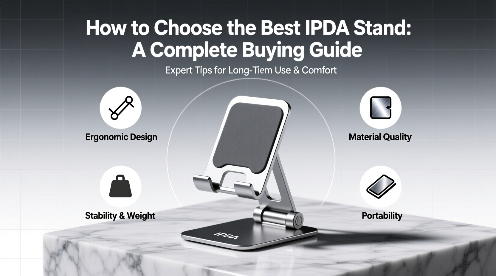 How to Choose the Best IPDA Stand: A Complete Buying Guide