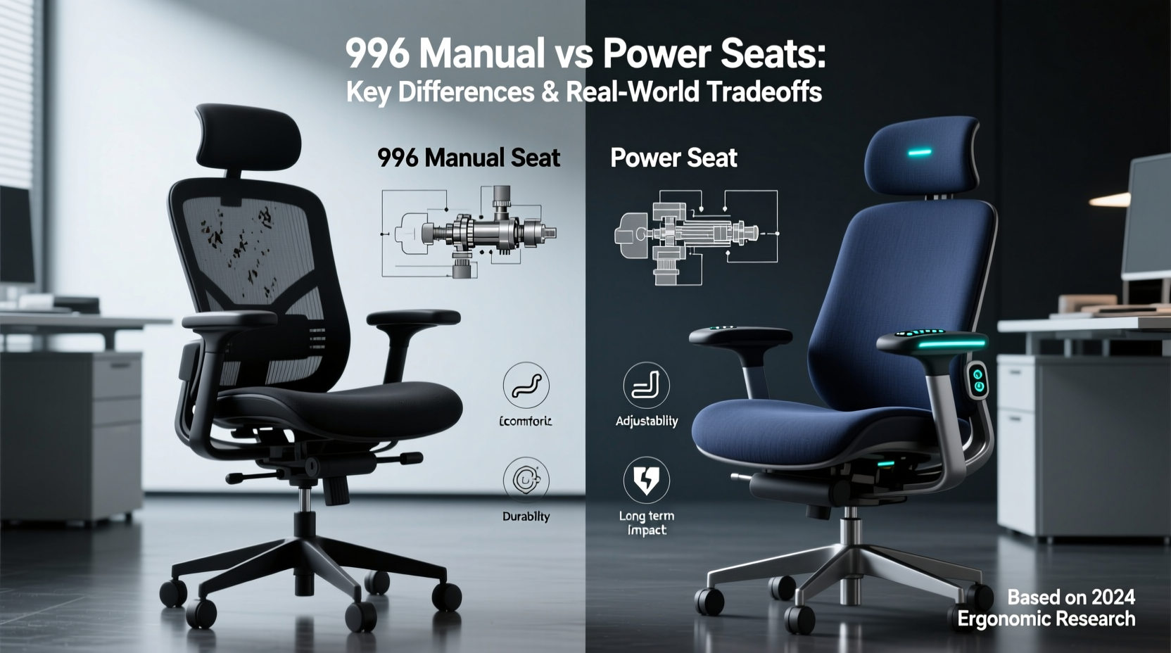 996 Manual vs Power Seats: Key Differences & Real-World Tradeoffs
