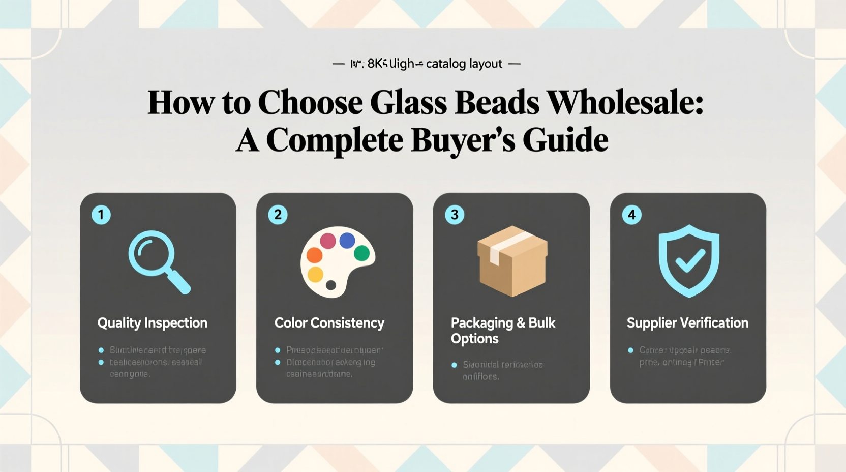 How to Choose Glass Beads Wholesale: A Complete Buyer's Guide