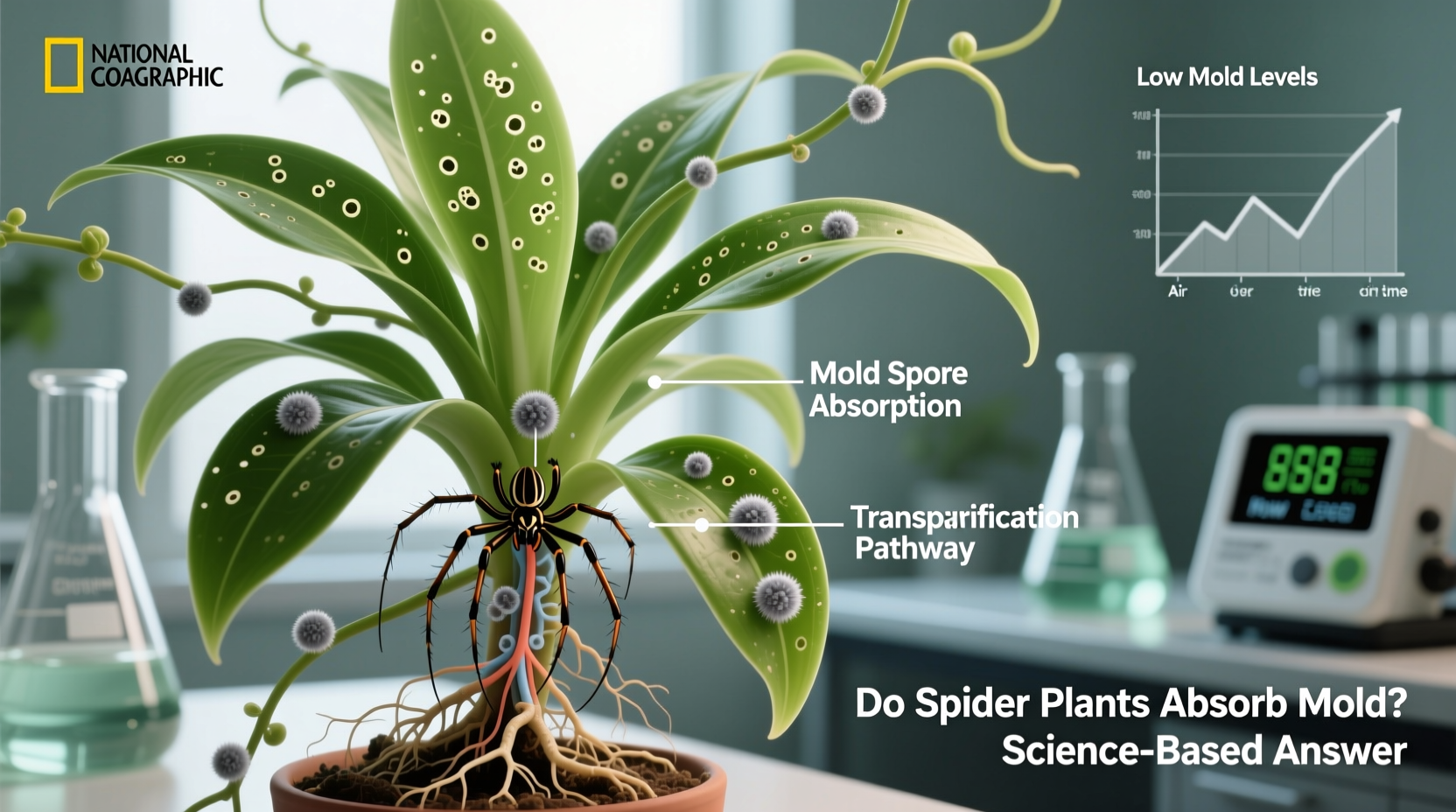Do Spider Plants Absorb Mold? Science-Based Answer