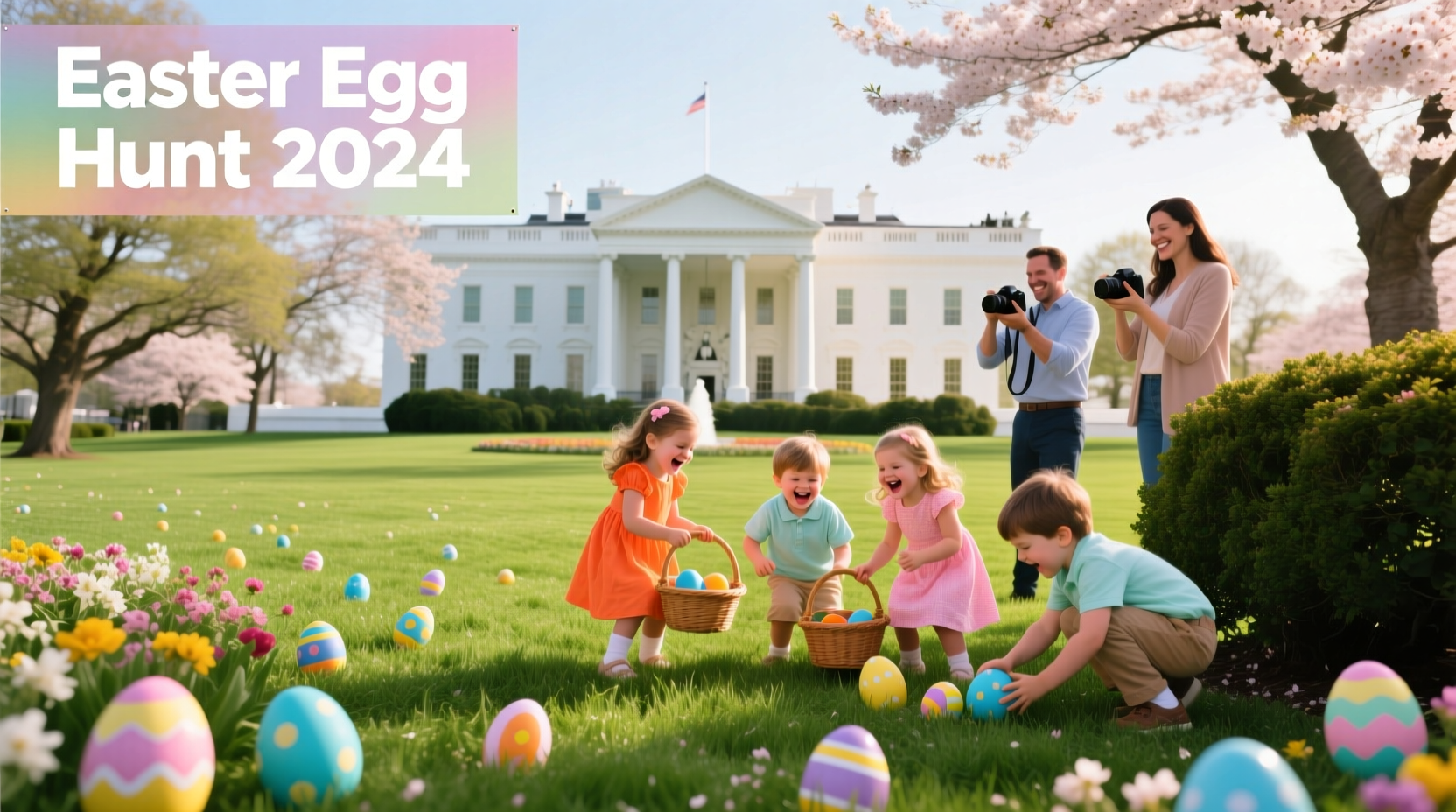 Yes, the White House Hosts an Annual Easter Egg Hunt