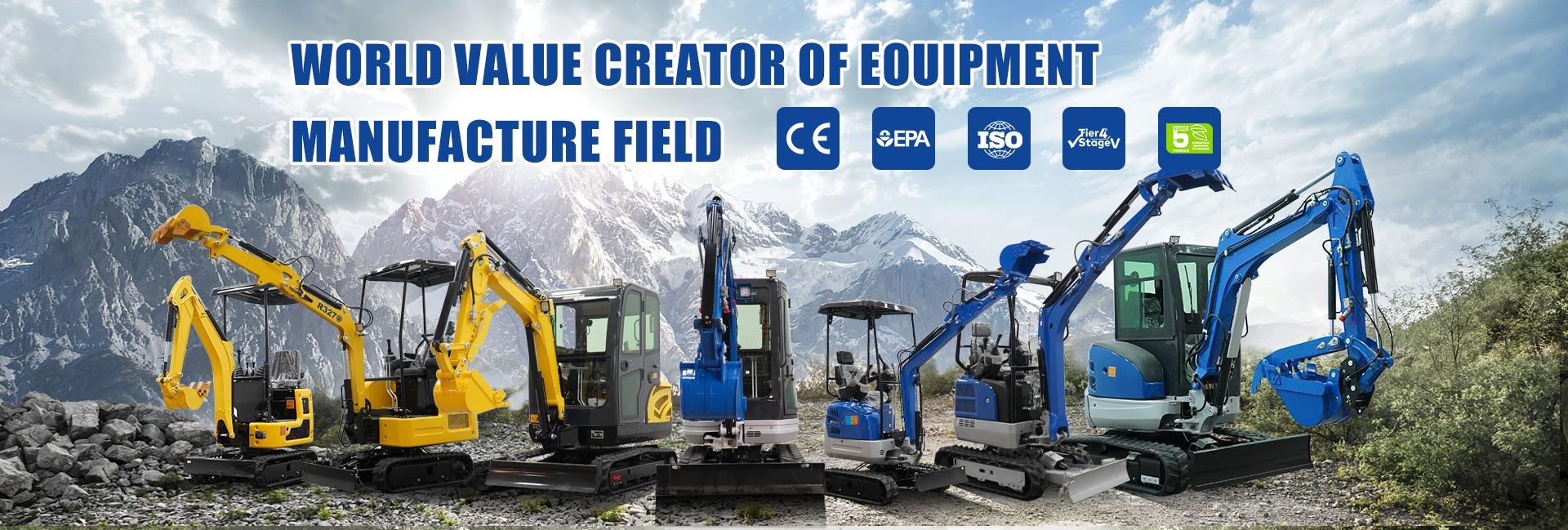 Shandong Rippa Machinery Group Co., Ltd. - Mini Excavator, Large Excavator