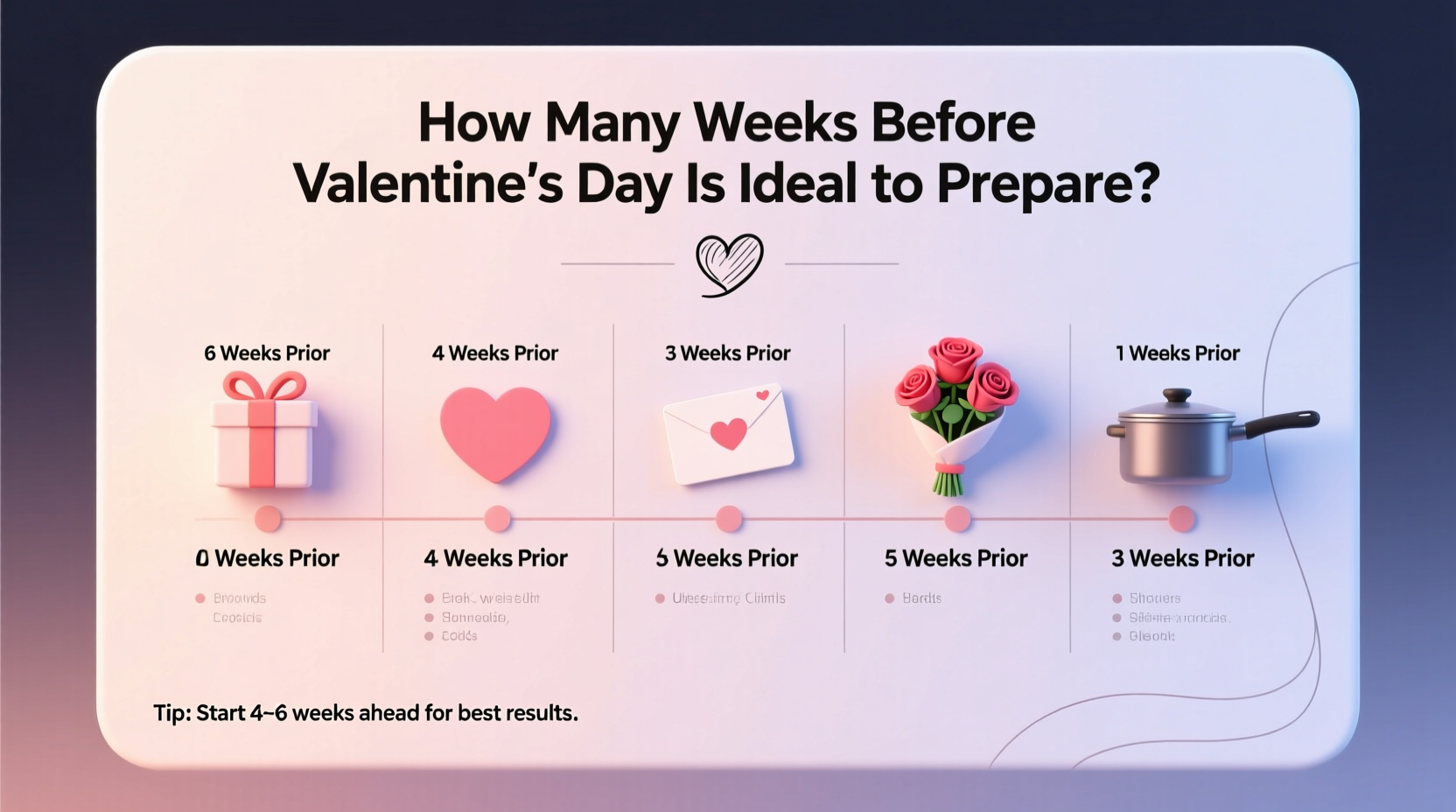 How Many Weeks Before Valentine's Day Is Ideal to Prepare?